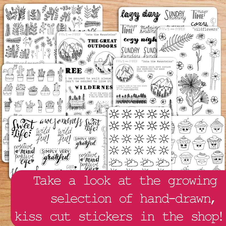 Circular Habit Tracker Printable for 12 Months. Handwritten, Undated ...