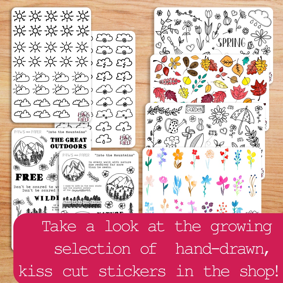 Printable One Word A Day Journal and Planner Insert, Planner Printable ...