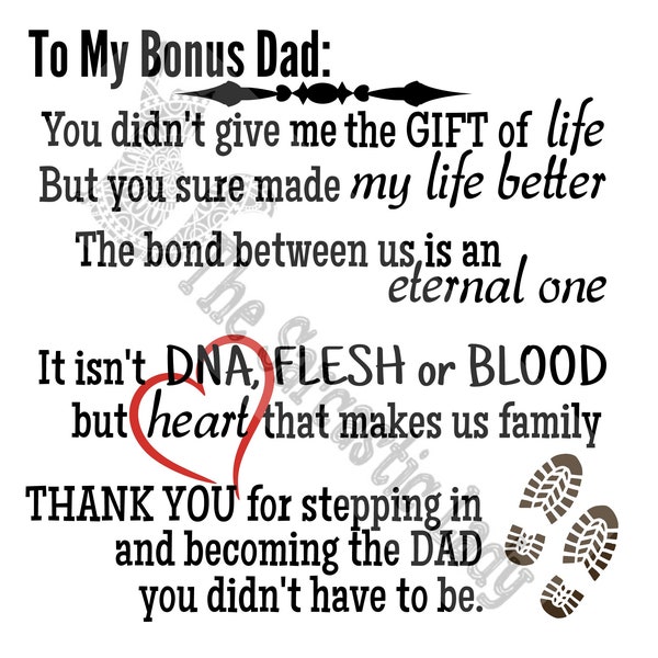 Bonus Dad Svg - Etsy