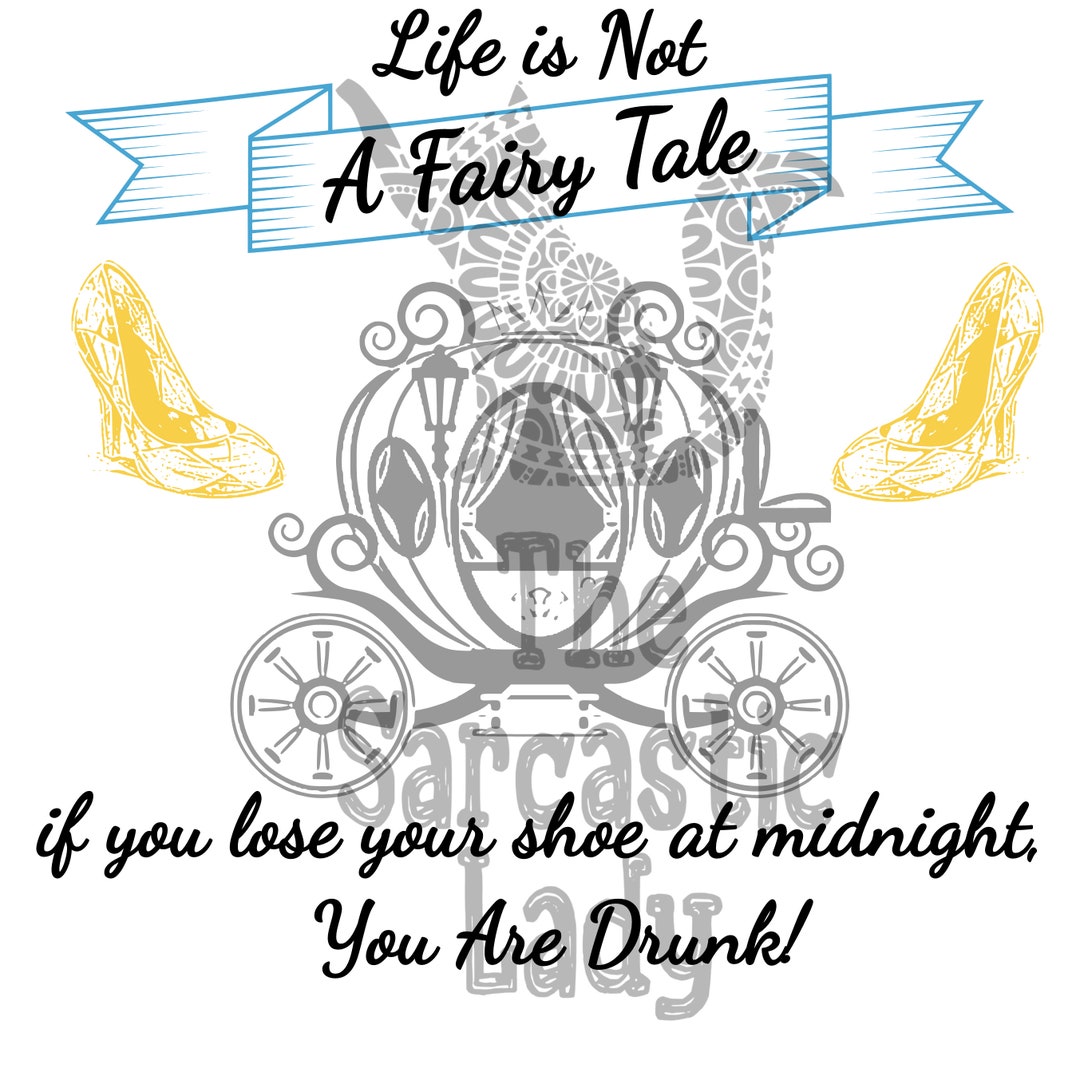 Life is Not A Fairy Tale SVG - Etsy