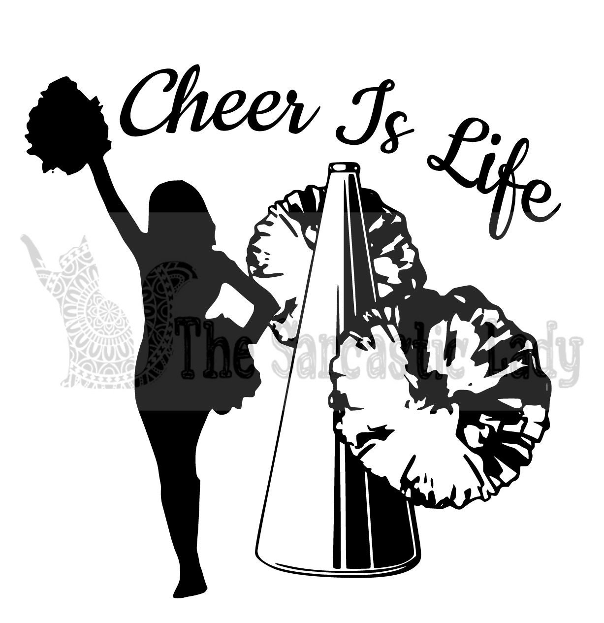 Cheer is Life SVG - Etsy