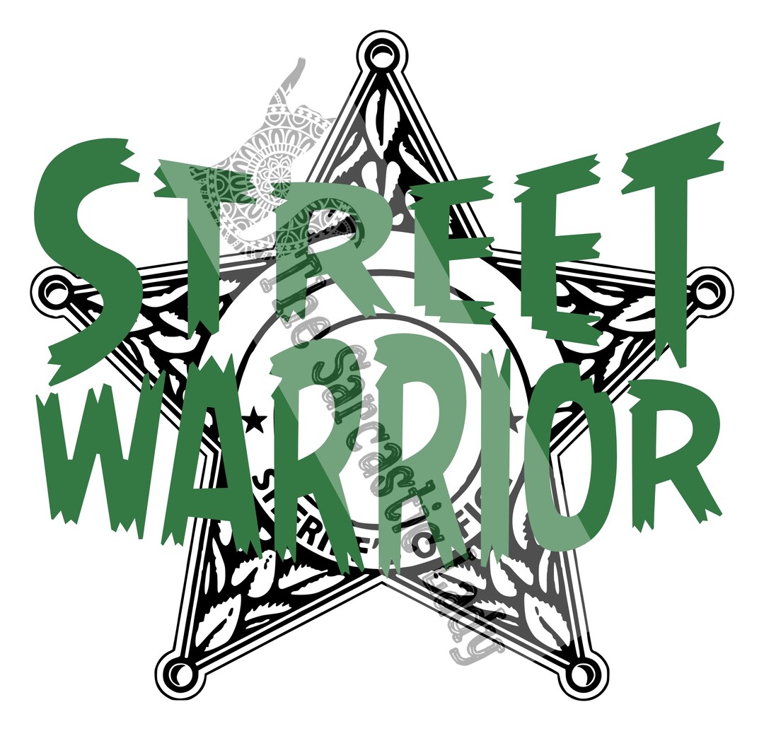 Street Warrior - Deputy SVG - Etsy