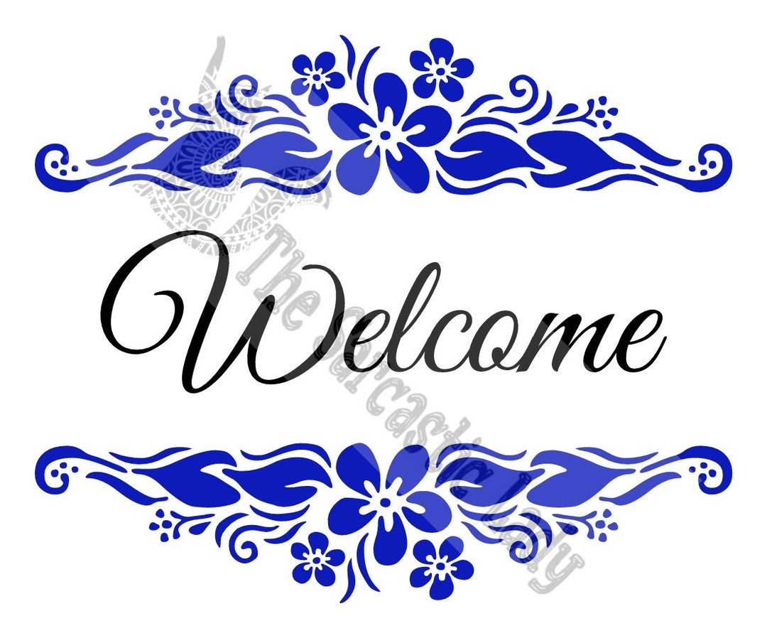 Welcome SVG - Etsy