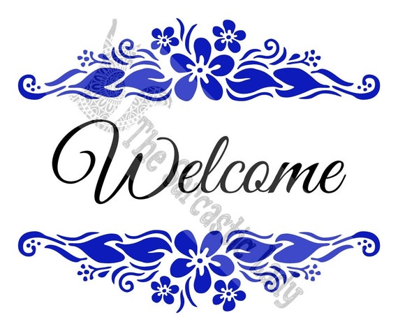 Welcome SVG | Etsy