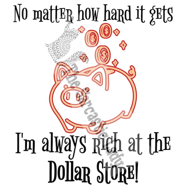 One Dollar Svg - Etsy