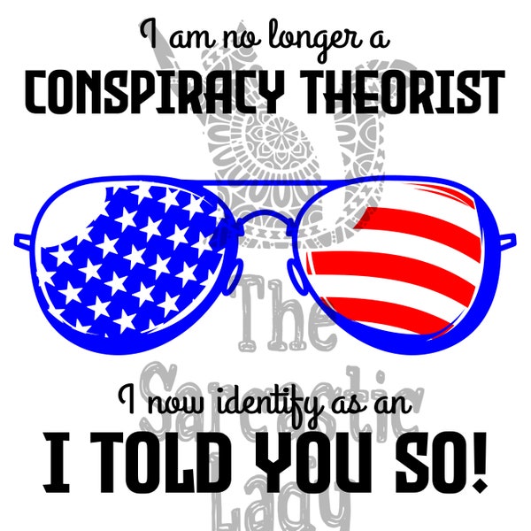 I Identify as a Conspiracy Svg - Etsy