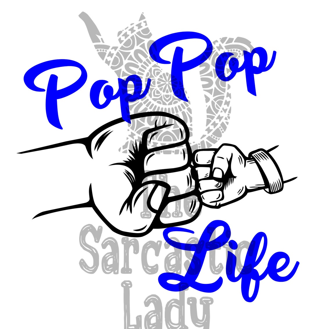 Pop Pop Life (or Mee Maw) SVG - Etsy