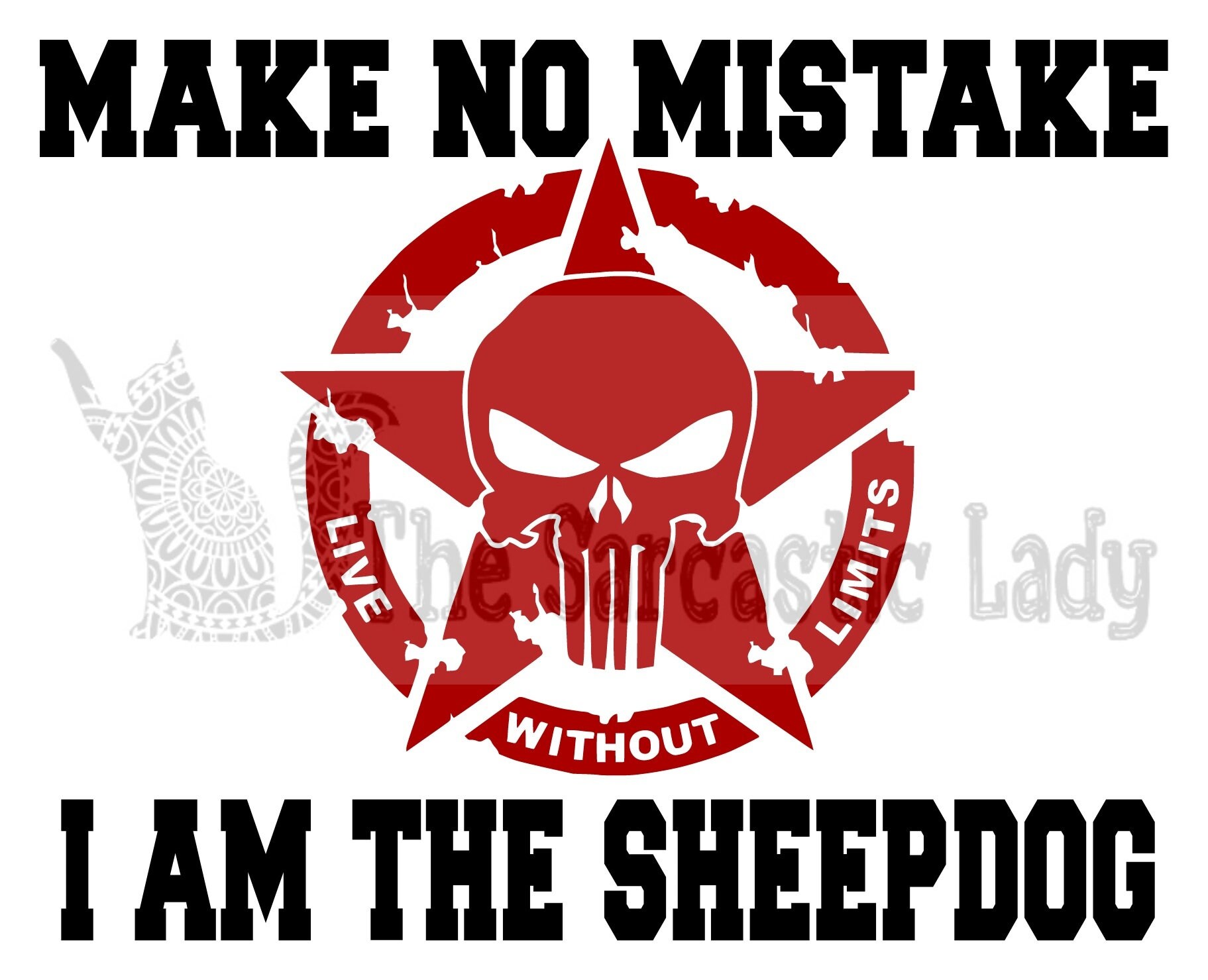I Am the Sheepdog SVG - Etsy Canada