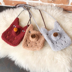 Toddler Kids Fox Crossbody Bag, Little Girls Cross Body Bag,fox Baby ...