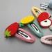 Handmade Felt Fruits Hair Clip, Snap Clip,cute Hair Clips, Fruits Hair ...