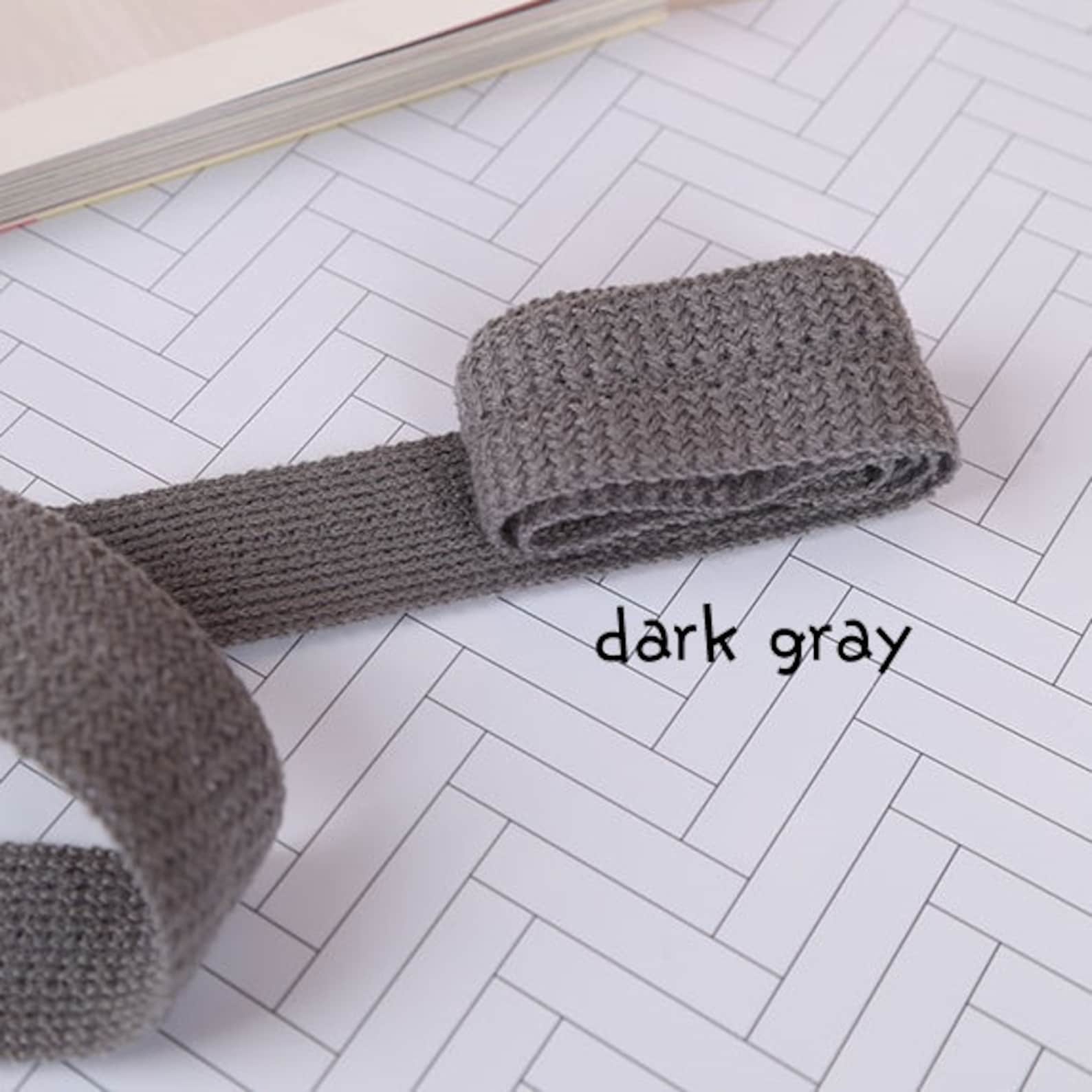 1.2 Wool Ribbon-knitted Ribbon Tape 16color-craftt | Etsy UK