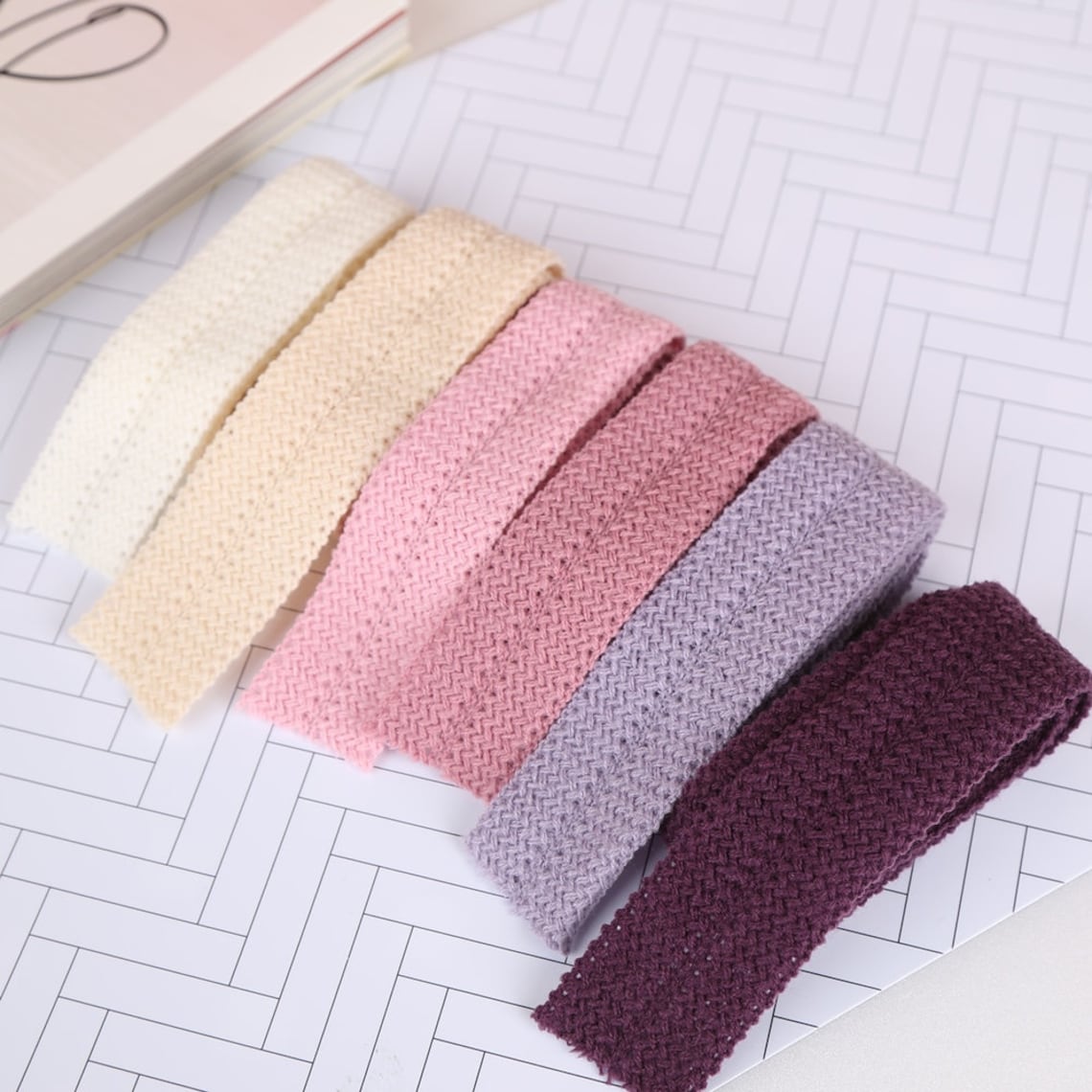 1.3 Acrylic Binding Ribbon-knitted Ribbon Tape - Etsy