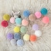 20pcs 2.5cm Pom Poms in Your Choice of Colors-yarn Pom - Etsy