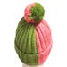 Pink and Green Wicked Inspired Beanie With Pom Pom | Unique Gift ...