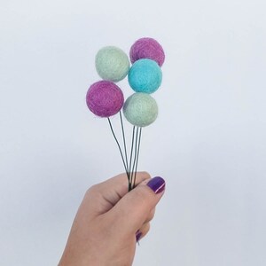 Felt Billy Ball - Felt Foliage - Felt Essential Oil Diffuser - Billy ...