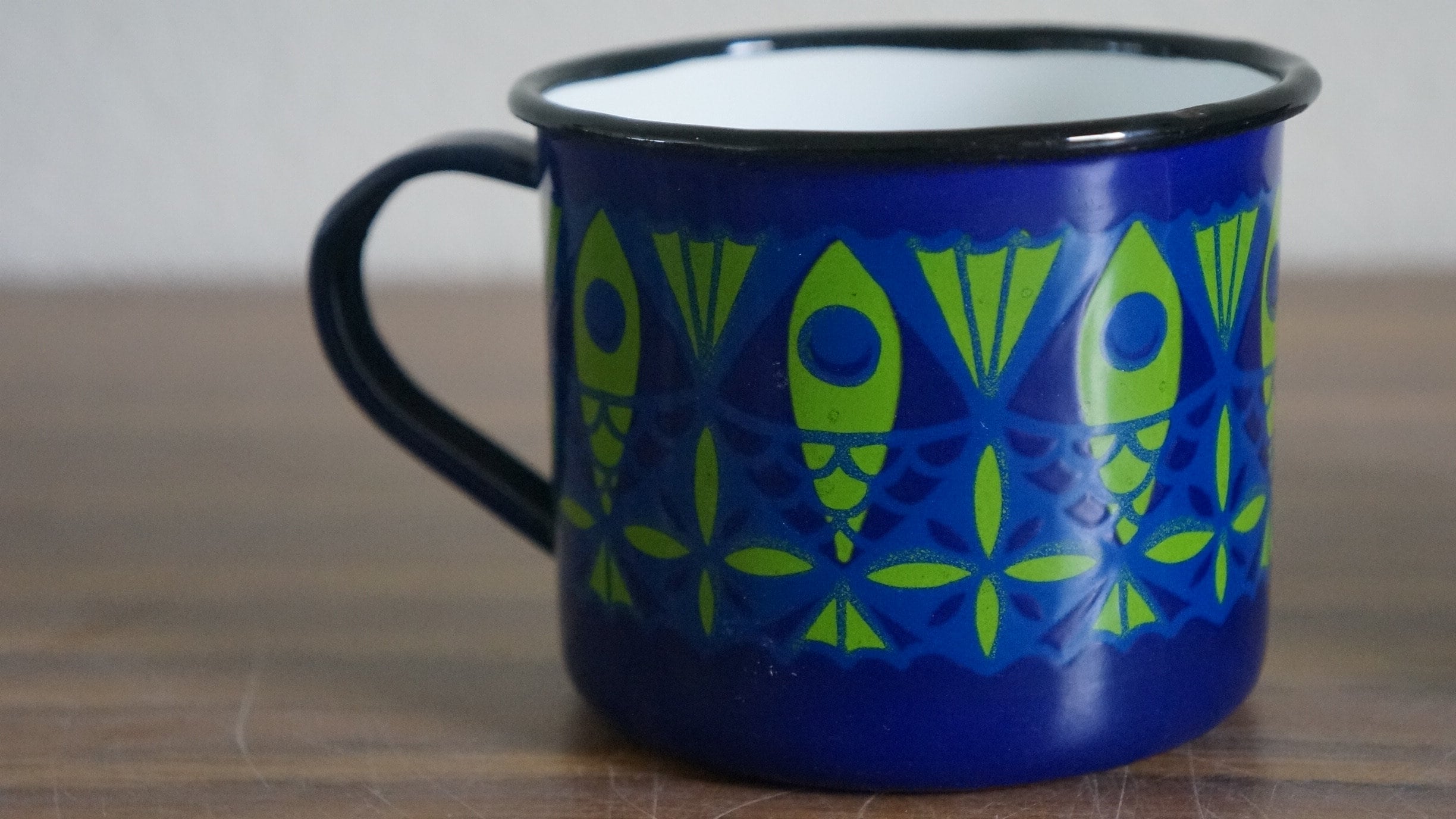 Arabia Finel Kay Franck Style Finnish Finland Vintage 60s Enamel Cups ...