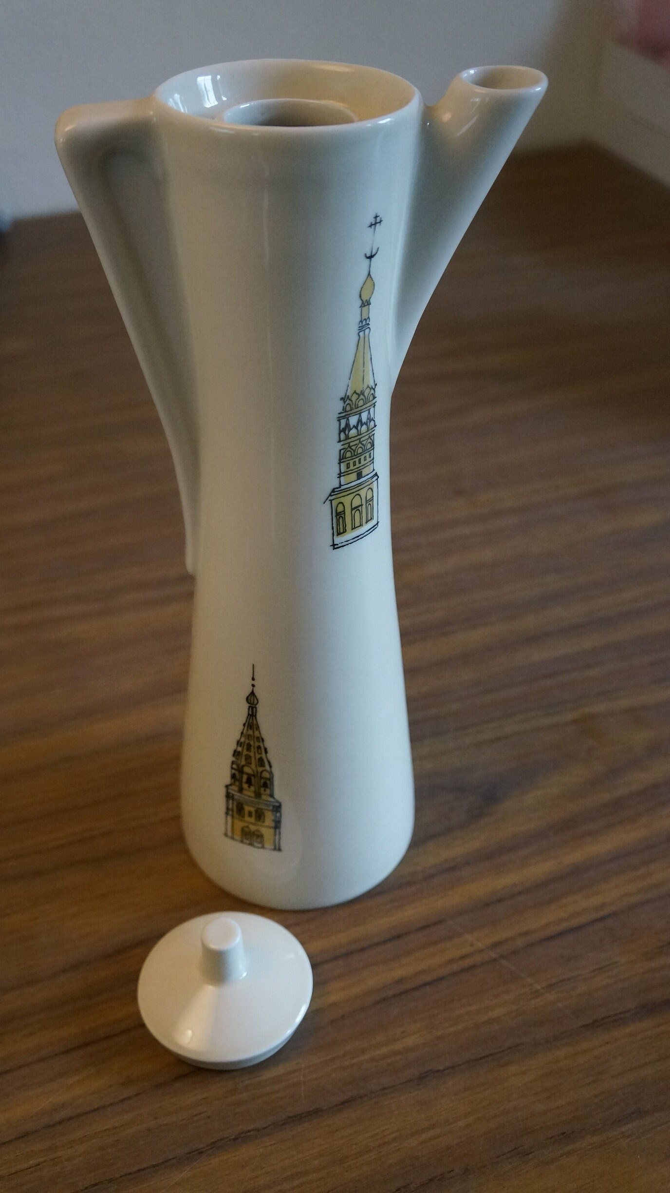 Ceramic Mid Century Mid Modern Pottery 60s Design Teapot Coffee Pot - Etsy