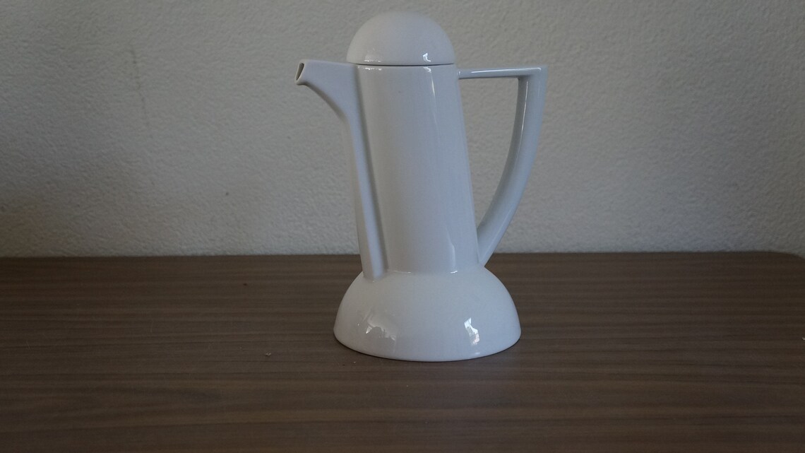 Arzberg Germany Lutz Rabold Design Vintage Tea Pot Mephis Style - Etsy