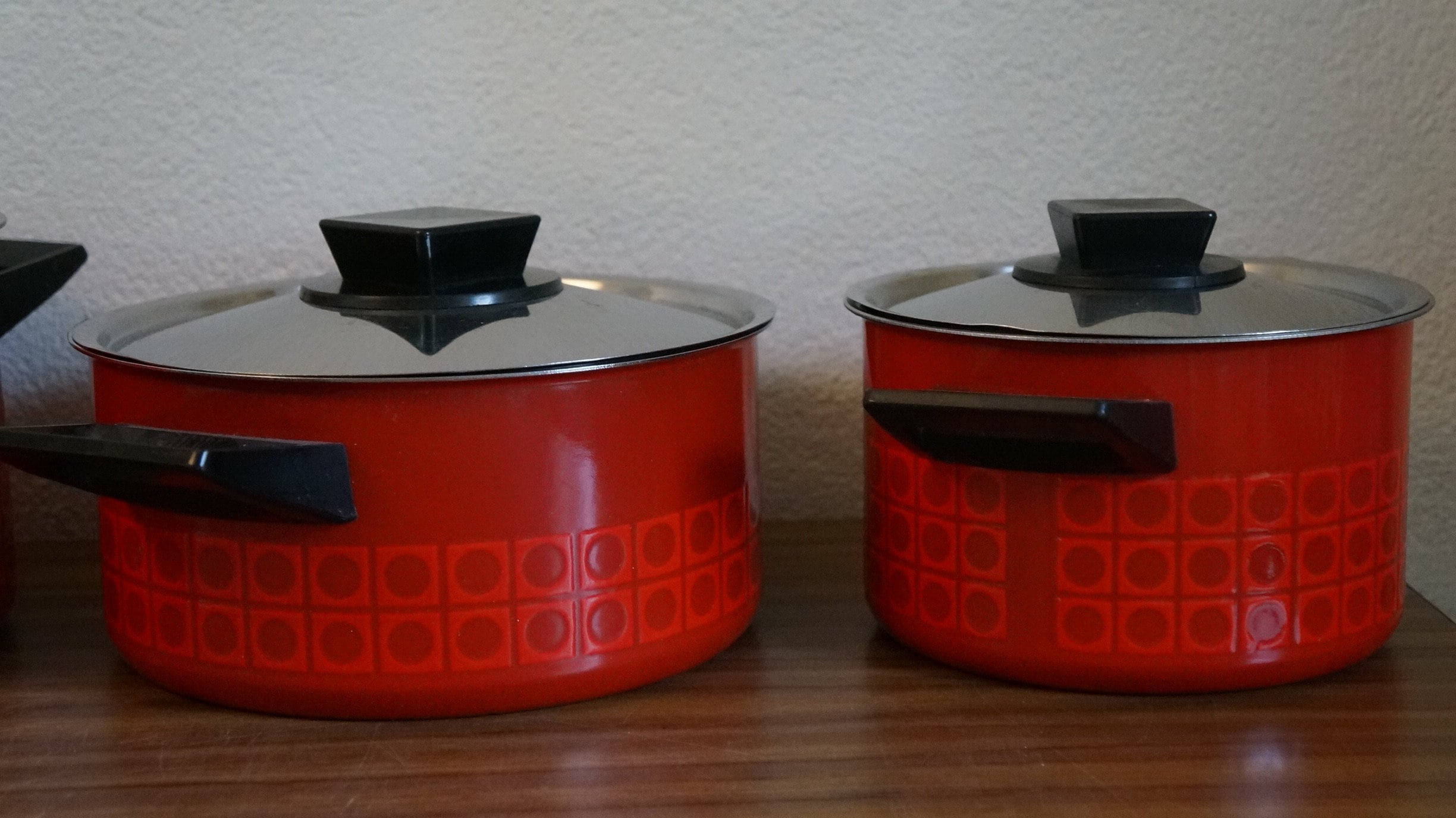 Silit Enamel 60's German Silit Enamelware Pan Set Retro Pop Art Vintage ...
