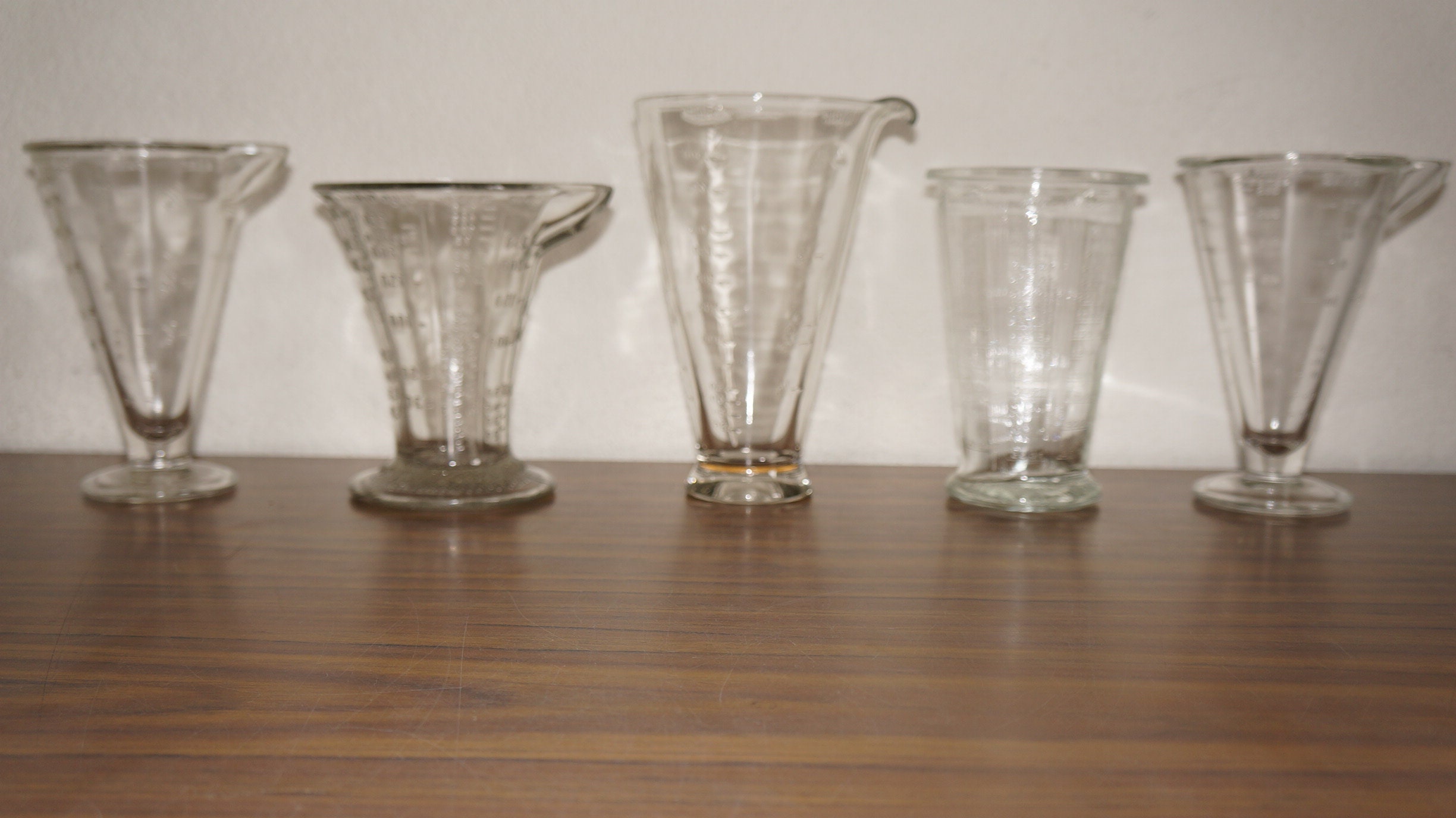 Antique Measuring Mug,press Glass,measuring Scale,antique Measuring Cup ...