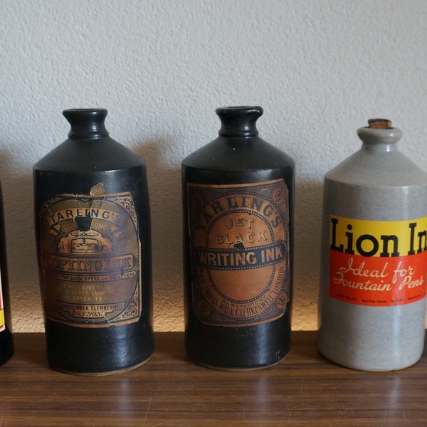 Antique Ink Bottle - Etsy