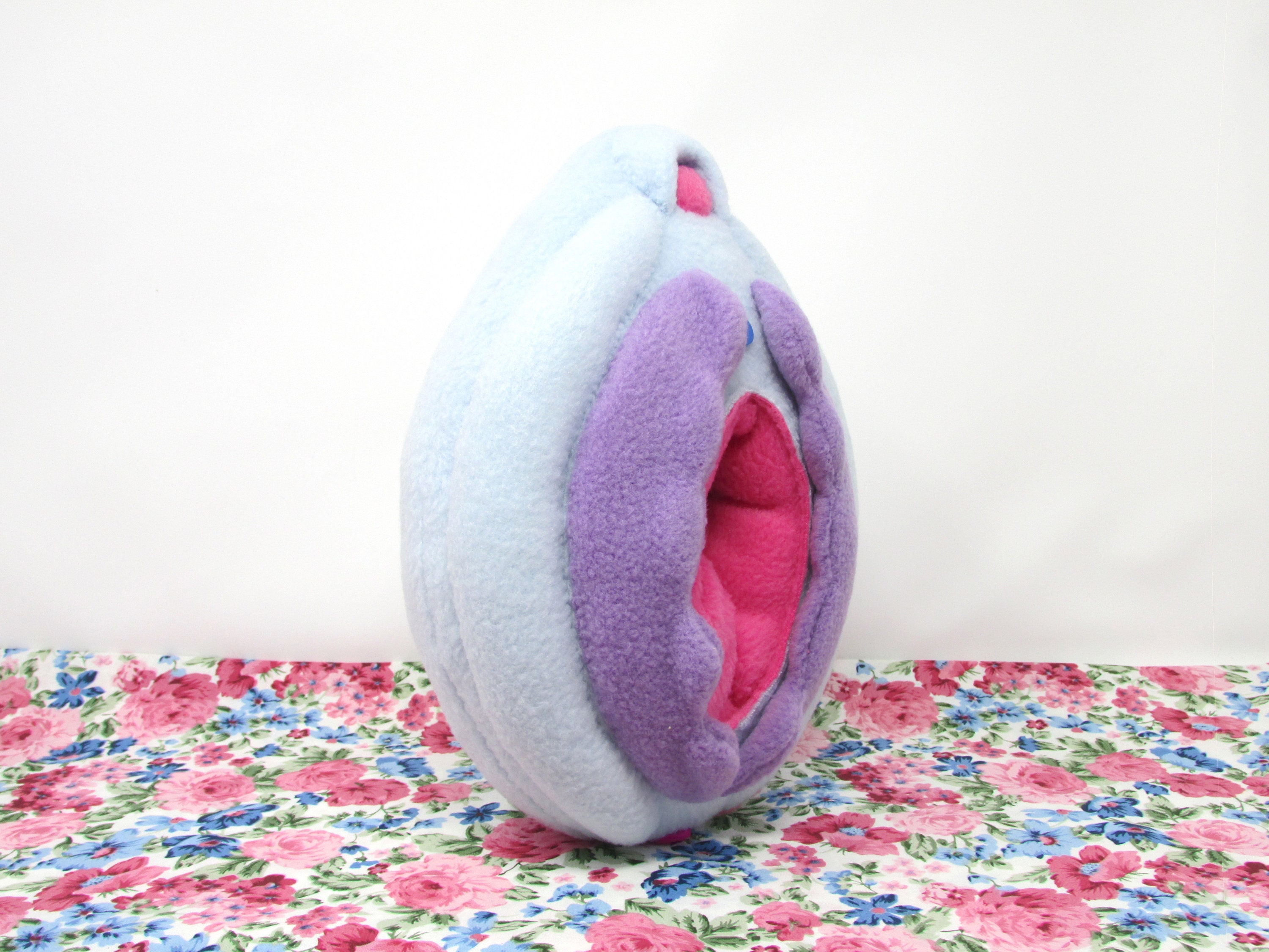 Vulva Plushy Model Fleece Vulva Pillow Hand Sewn Yoni Etsy Uk
