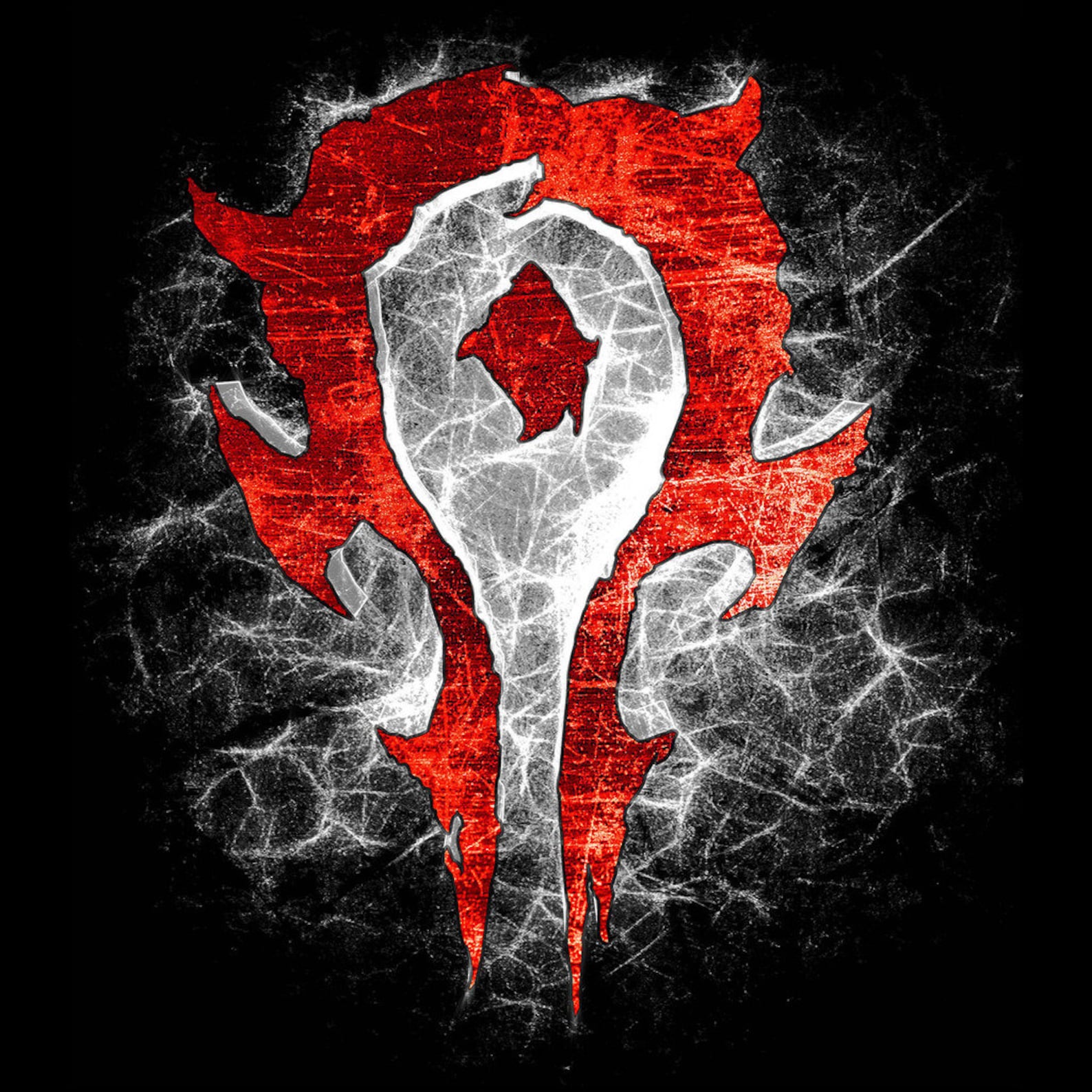 World of Warcraft Horde Logo Burst Official Men's T-shirt Wow Fan Gift ...