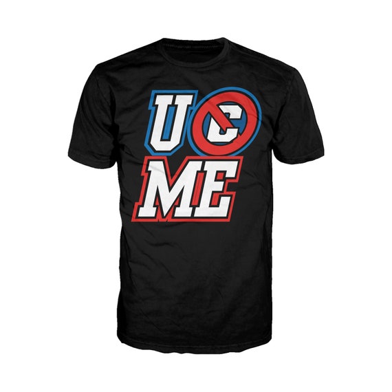 WWE John Cena UCME BIG Logo Official Men's T-shirt black | Etsy