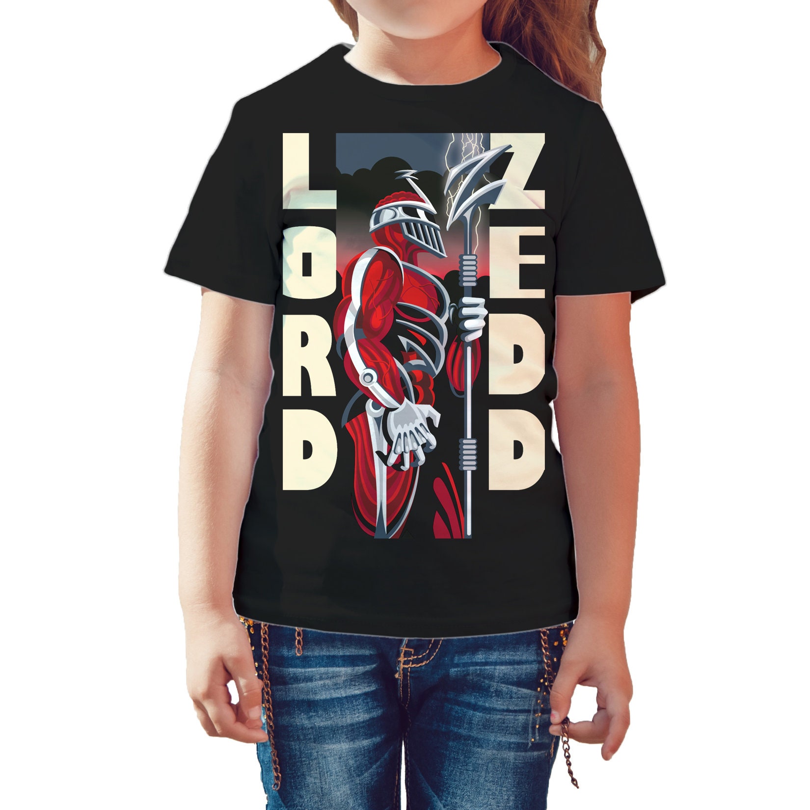 Power Rangers Logo Lord Zedd Official Kids T-shirt blue / Green ...
