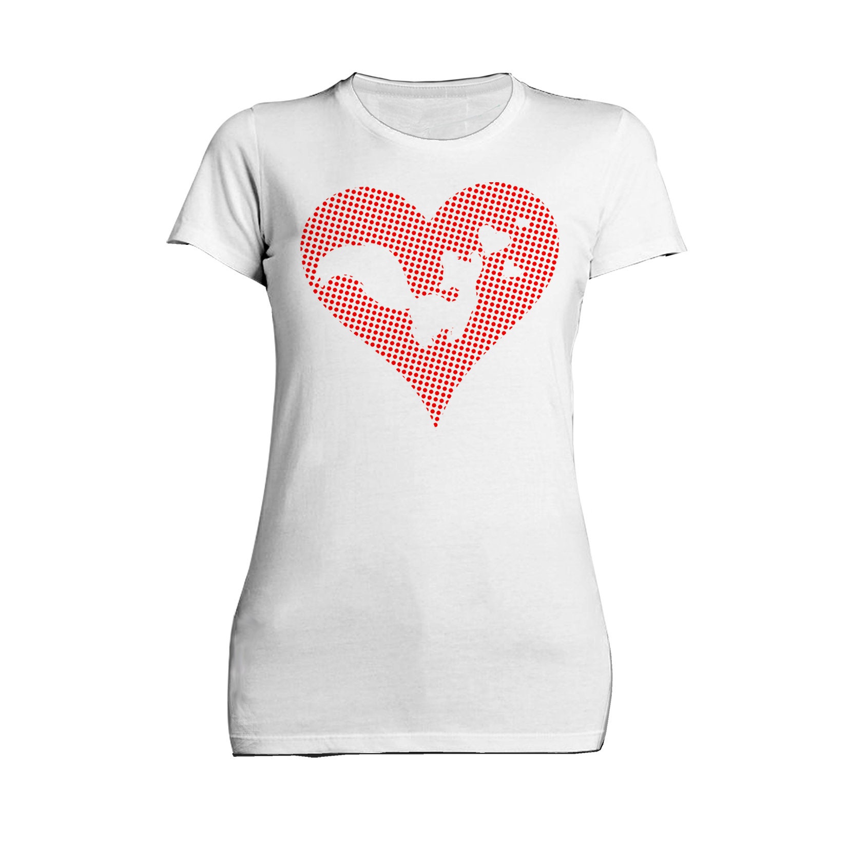Looney Tunes Pepe Le Pew Logo Love Heart Official Women's - Etsy