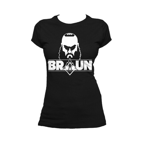 WWE Braun Strowman Logo Head Official Women's T-shirt | Etsy
