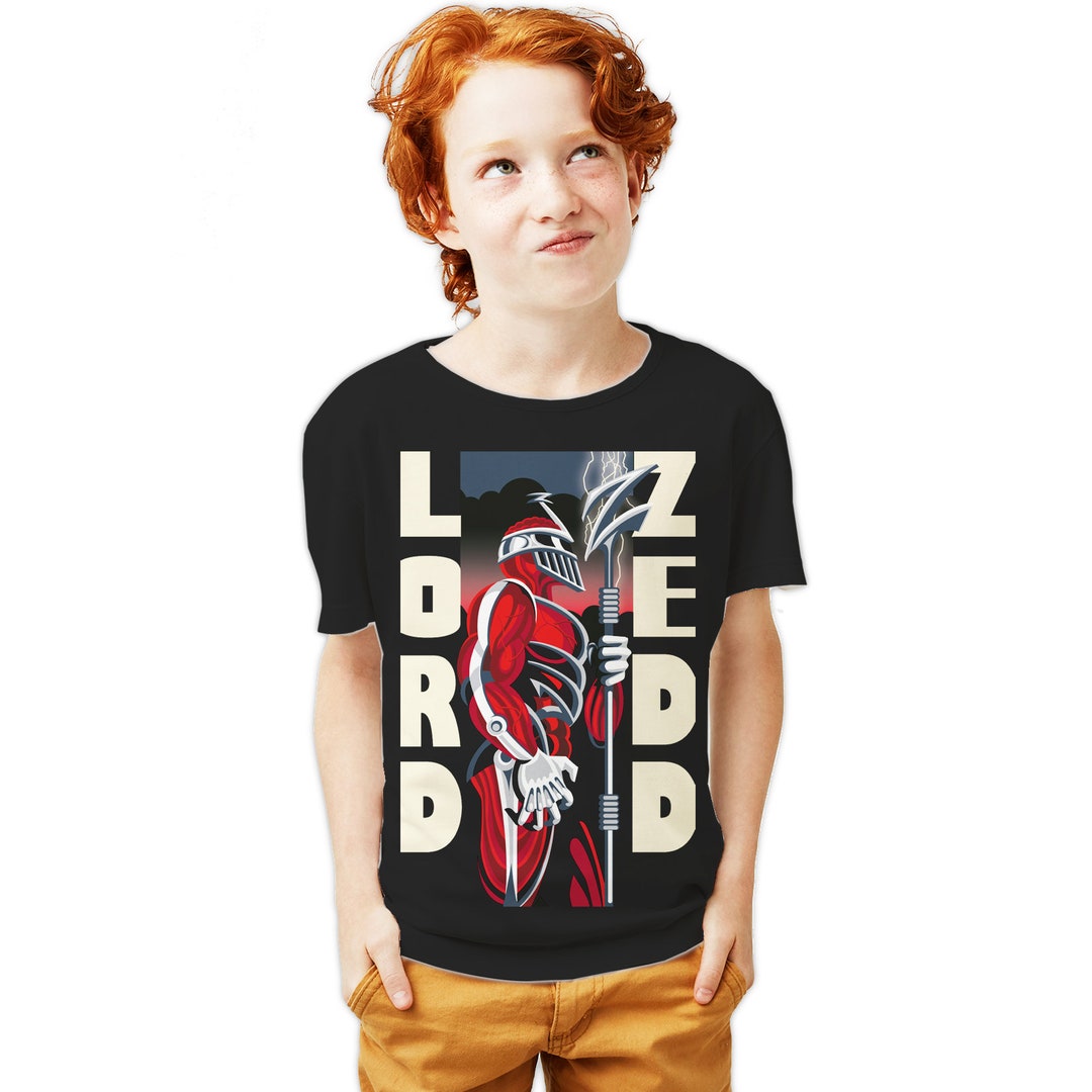 Power Rangers Logo Lord Zedd Official Youth T-shirt for 12-14 Years ...