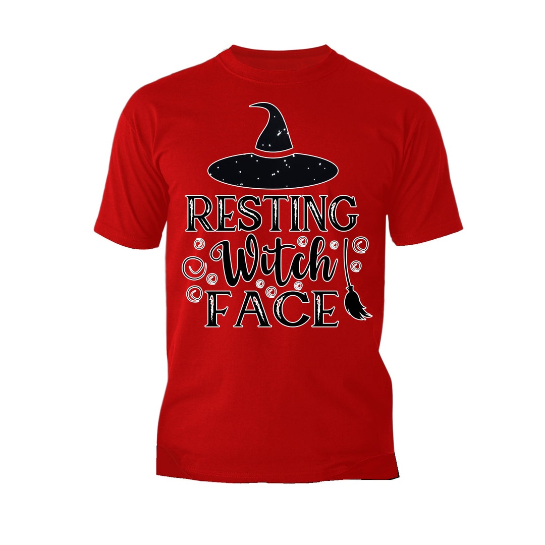 Halloween Occult Resting Witch Face Meme Edgy Slogan Hat Lol Official ...