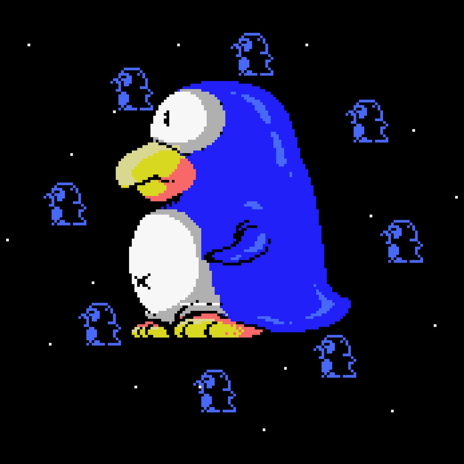 Konami Parodius Penguin Power Official Men's and - Etsy UK