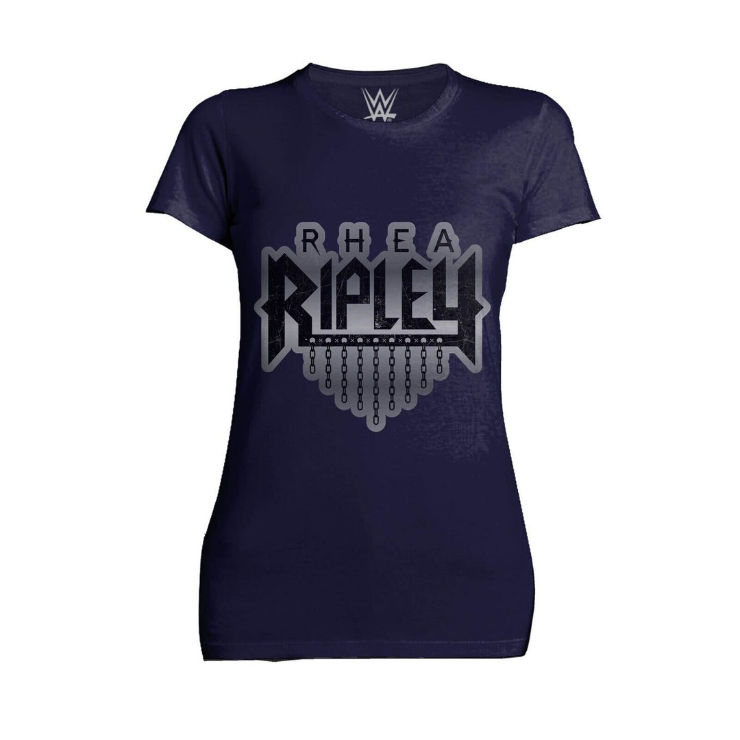 WWE Rhea Ripley Logo Metallic Official Women's SKINNY FIT - Etsy