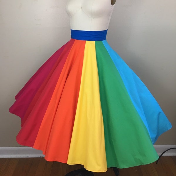Rainbow Petticoat - Etsy