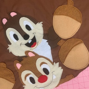 Chipmunk Pals Circle Skirt / Disney Skirt/chip and Dale Inspired/disney ...