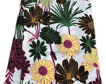 African Flower Print Fabric | Etsy