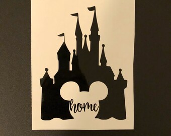 Castle decal | Etsy
