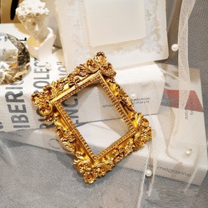 Shiny Rectangular Picture Photo Frame Resin Mold - Resin, UV Resin ...