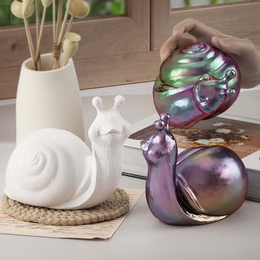 3D Snail Resin Mold, Snail Silicone Molds, Animal Silicone Resin Molds ...