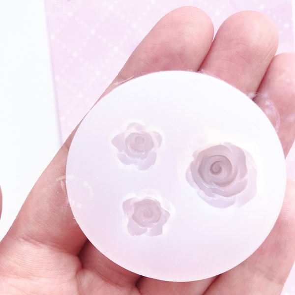 Rose Resin Mold - Etsy