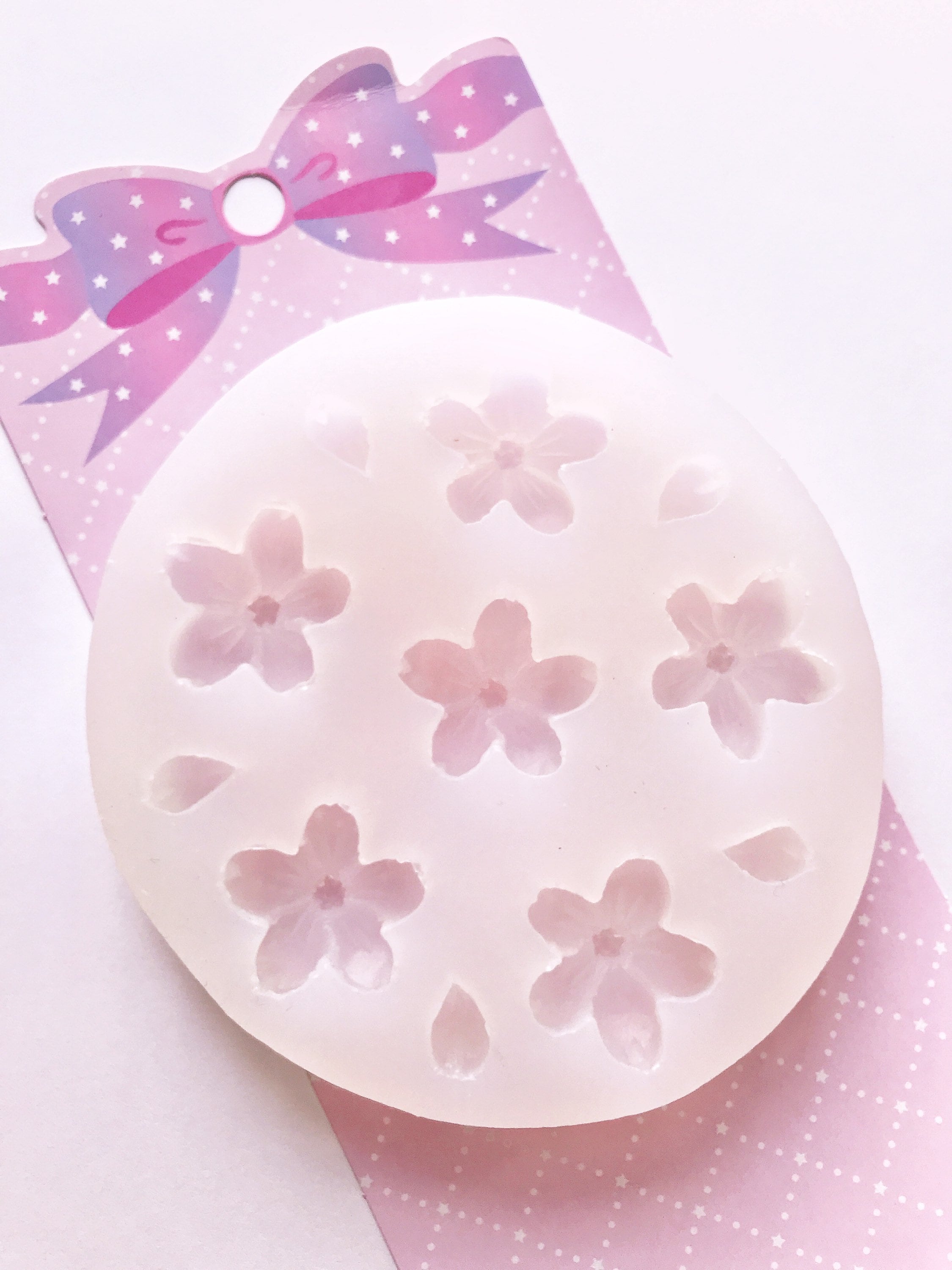 159 6-cavity Matte Sakura/cherry Blossom Resin Mold Resin - Etsy Canada