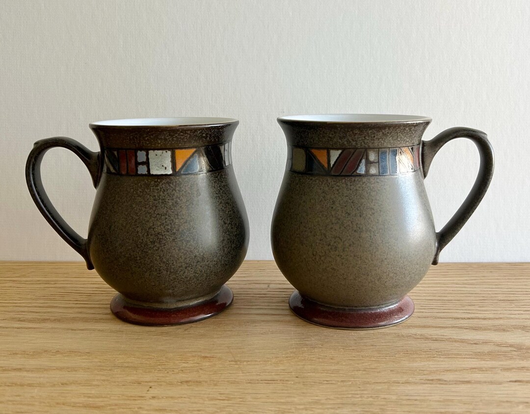 Denby Marrakech Craftsman Mugs Set of 2 Made in England - Etsy