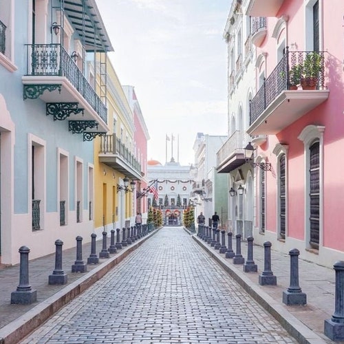 Puerto Rico Wall Art Digital Prints Old San Juan Photography - Etsy