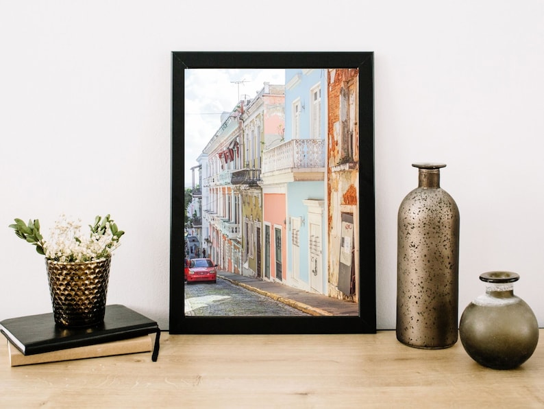Puerto Rico Photography Old San Juan Wall Art Digital - Etsy