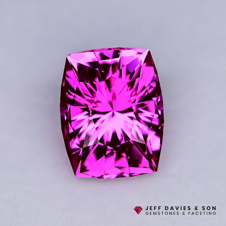 6.50ct LAB Namya Colour Spinel - Pulled Czochralski - Precision Cut ...