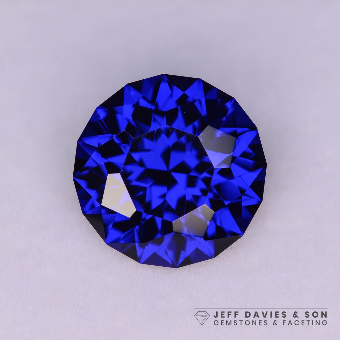 Precision Cut 5.15ct LAB Deep Blue Spinel Flame Fusion - Etsy