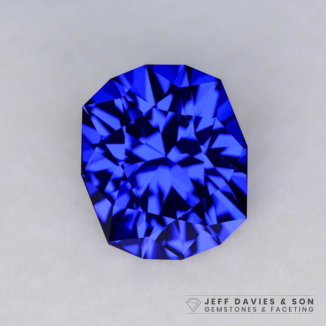 Precision Cut 6.70ct LAB Deep Blue Spinel Flame Fusion - Etsy