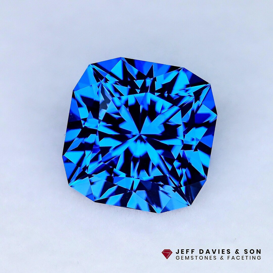 6.13ct Lab-grown Blue Spinel - Precision Cut Gemstone - Etsy